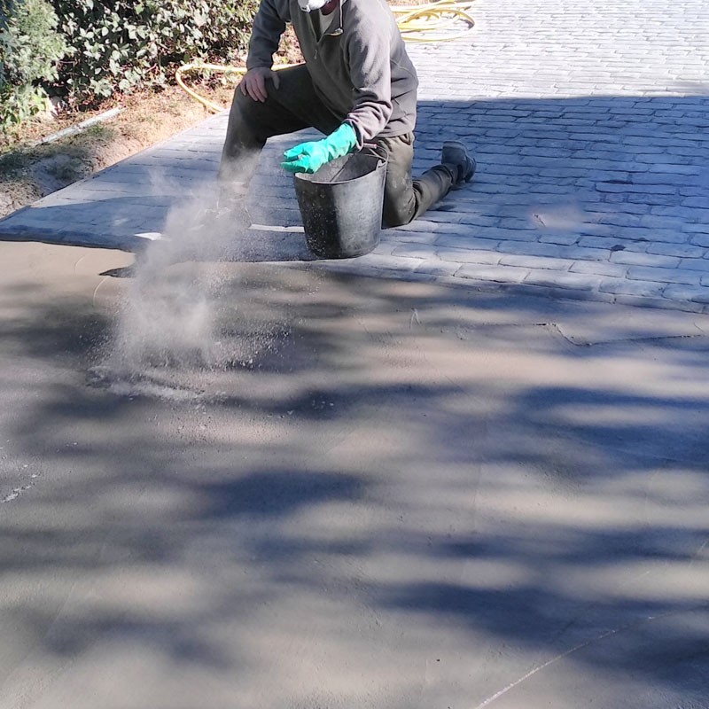 Quartz Durcisseur Béton Imprimé solution idéales des sols deco